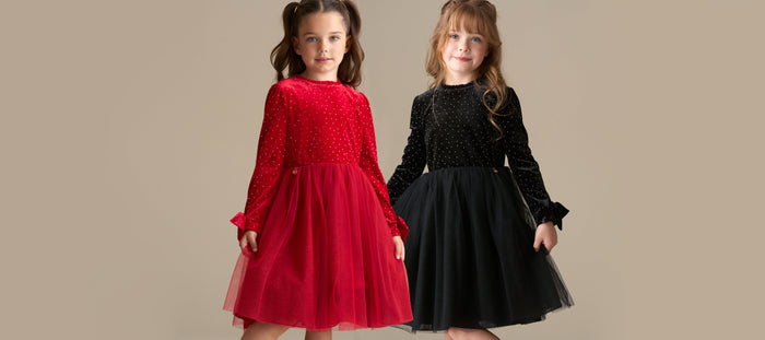 Girls Christmas Party Dresses | Girls Clothing by Angel & Rocket