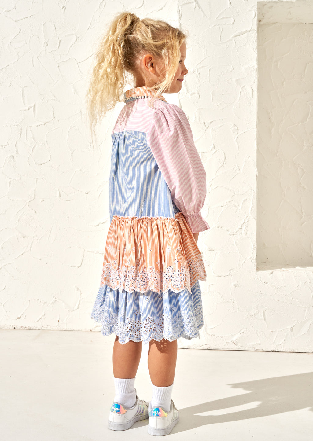 Pastel Stripe Dress | Angel & Rocket