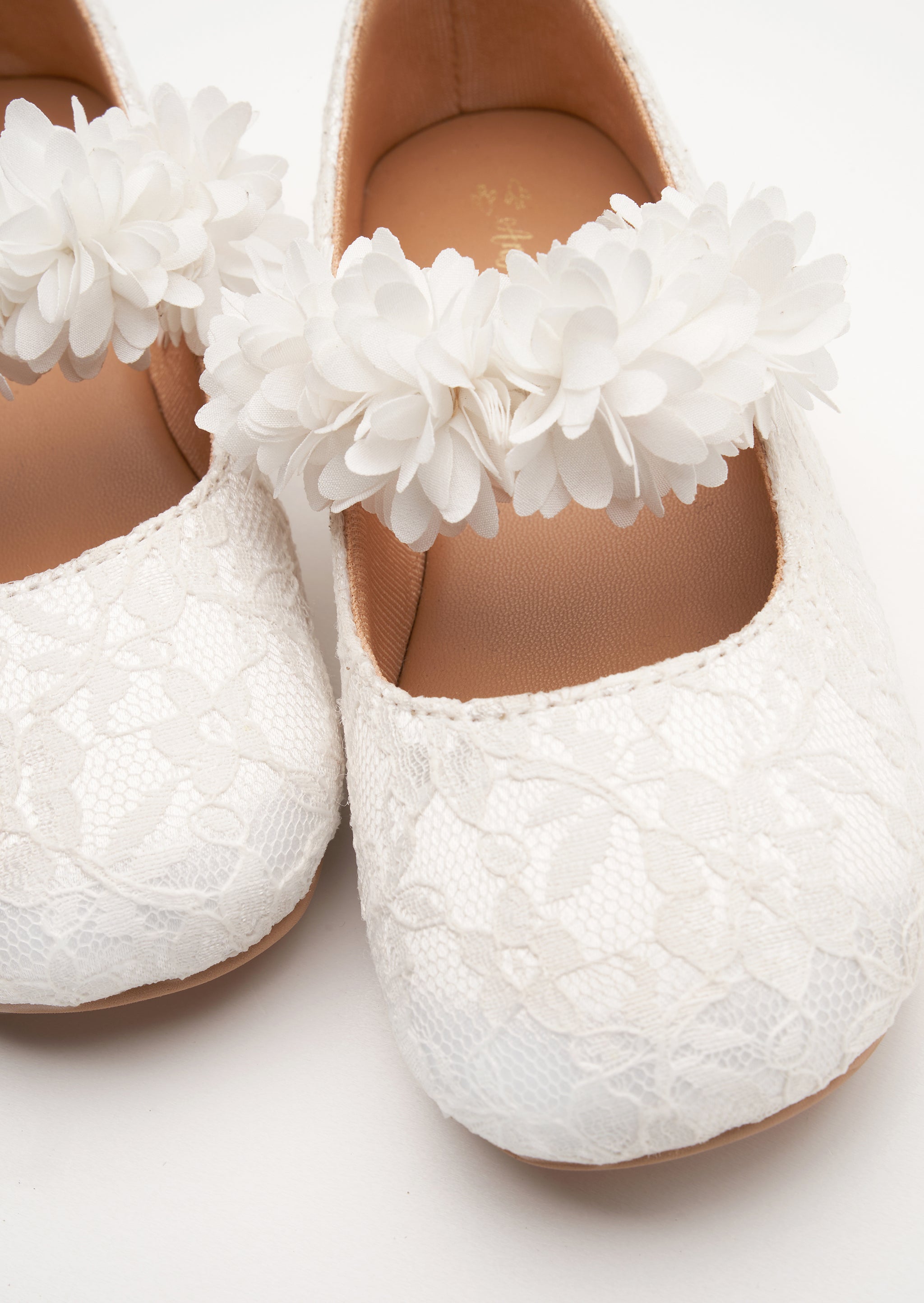 Ivory Flower Girl Shoes | Angel & Rocket