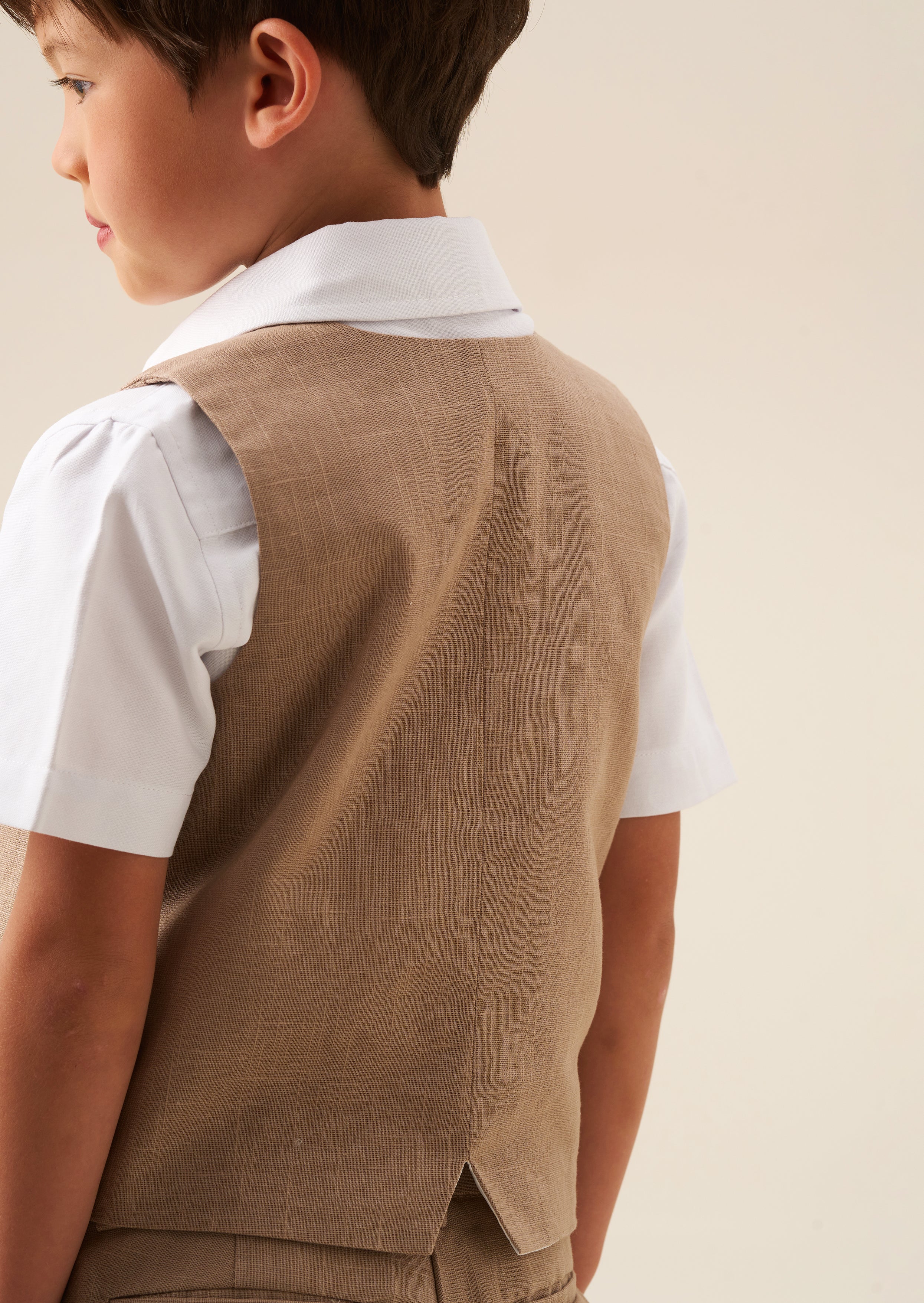 Boys Summer Waistcoat & Shirt Set | Angel & Rocket