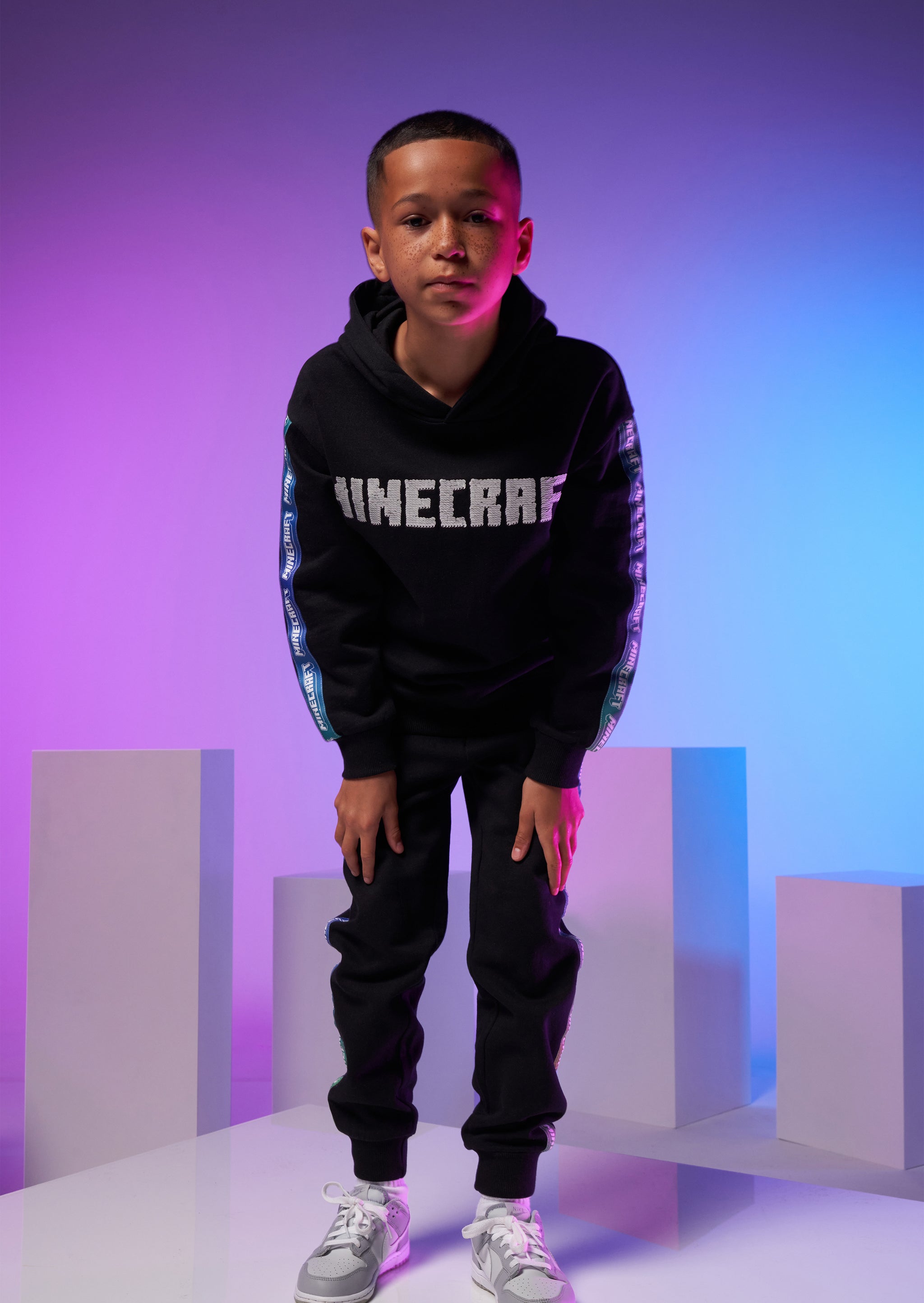 Boys Minecraft Hoodie | Angel & Rocket